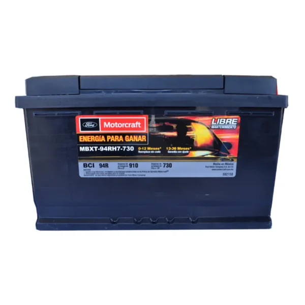 Batería MBXT94RH7730 MOTORCRAFT LN4 - Auto Battery Servicentro