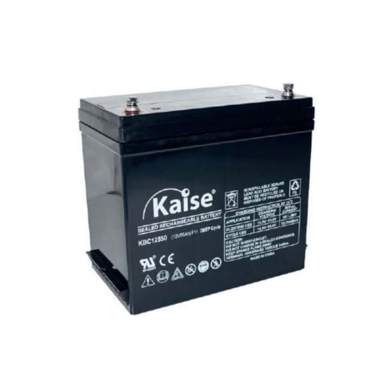 Batería Estacionaria Kaise KBL12550 12V.55AH - Auto Battery Servicentro