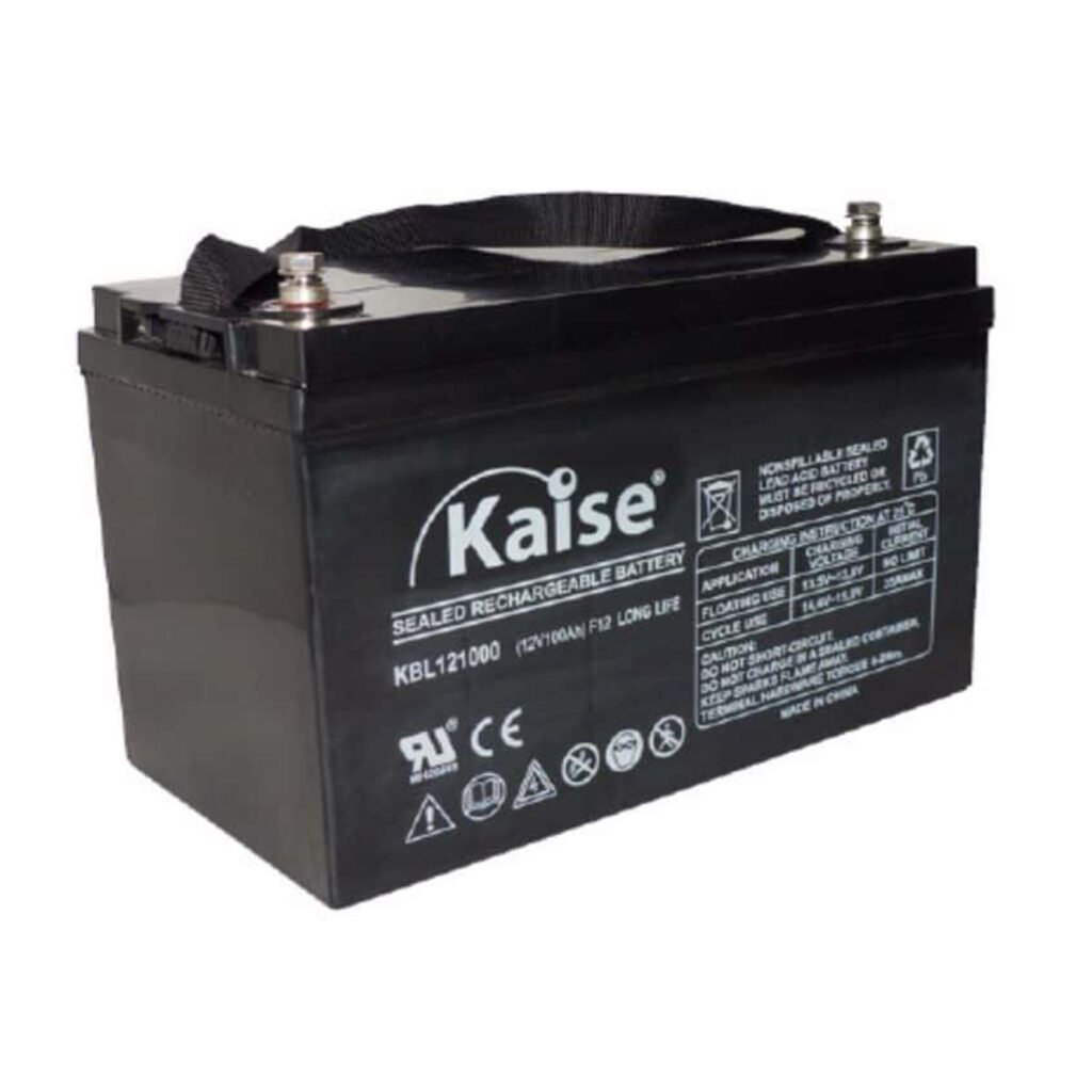 Batería Estacionaria Kaise KBL121000 12V.100AH - Auto Battery Servicentro